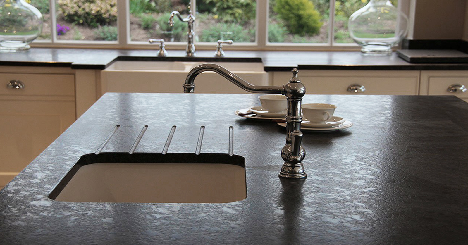 Types of Stone Countertop Finishes - Menzie Stone Company