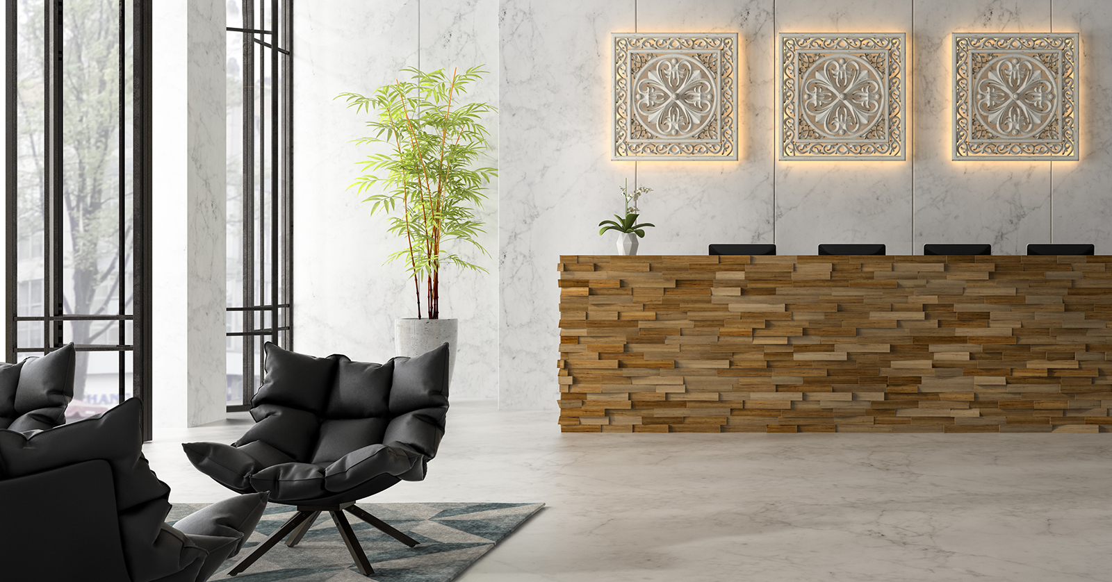 Commercial Stone Design Trends - Menzie Stone Company